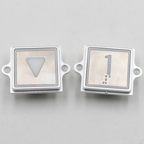 Square Kone Elevator Buttons With Ear,Elevator Push Button Factory