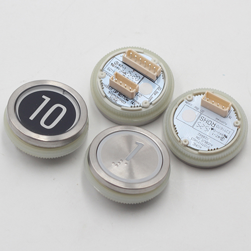 KONE Elevator Buttons,Round Black Lift Push Buttons Manufacturer