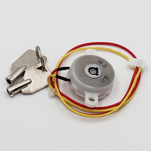 Elevator 30mm Key Lock Switch, China Round Lift LOP Power Switch